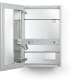 Glasscrafters GC2430-4-SC 24" Frameless Mirrored Medicine Cabinet ...