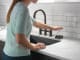 Delta 2390L-DST Broderick Two Handle Pull Down Bridge Kitchen Faucet ...