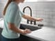Delta 2390L-DST Broderick Two Handle Pull Down Bridge Kitchen Faucet ...