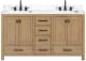 Avanity MODERO-VS61-OA Modero 61" Double Vanity With Top | QualityBath.com