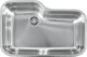 Franke ORX110 Orca 30-11/16" Single Bowl Undermount Kitchen Sink ...