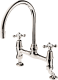 Barber Wilsons R1010-PU Deck Mount Bridge Faucet With 8" Swivel Spout ...