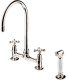Barber Wilsons R1030-FL Regent Bridgemaster Kitchen Faucet With Side ...