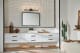 Delta T574LF-WL Zura Single Handle Wall Mount Bathroom Faucet ...
