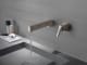 Delta T574LF-WL Zura Single Handle Wall Mount Bathroom Faucet ...