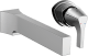 Delta T574LF-WL Zura Single Handle Wall Mount Bathroom Faucet ...