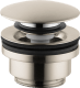 Hansgrohe 50100101 Sink Drain With Push-Open Drain | QualityBath.com