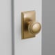 Emtek 8121NW Norwich Knob With Rectangular Rosette | QualityBath.com