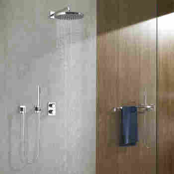 Dornbracht Dornbracht Set 10 Thermostatic Rain Shower Set With ...