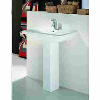 Barclay 3-261WH Mistral 510 Pedestal Lavatory | QualityBath.com