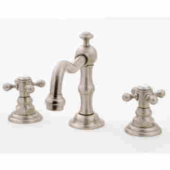 Jaclo 7830 Roaring Twenties Widespread Lavatory Faucet With Brass Pop ...