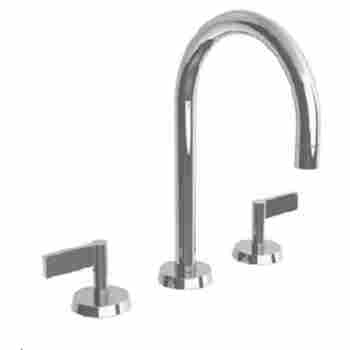Watermark 37-2 Blue Widespread Lavatory Faucet | QualityBath.com