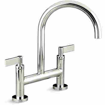 Kallista P25202-LV One Bridge Kitchen Faucet | QualityBath.com