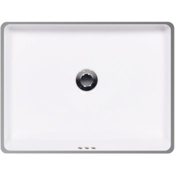 Icera L-2432.01 Karo Medium Undermount Lavatory Sink | QualityBath.com