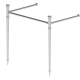 Palmer Industries LS2TL Tapered Leg 1-1/2" Diameter Two Leg System With ...
