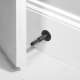 Buster + Punch WALL-DOOR-STOP Cross Knurled Wall Mounted Door Stop ...