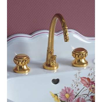 Herbeau 2232 Pompadour Widespread Lavatory Set | QualityBath.com