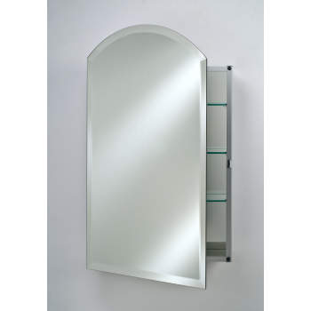 Afina SD1622RARC BV 16 Arch Top Frameless Bevel Cabinet QualityBath
