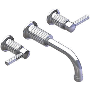 Santec 3629EN Enzo Wall Mount Widespread Lavatory Set | QualityBath.com