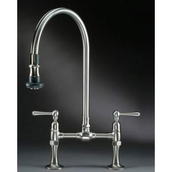 Jaclo 1015 Steam Valve Original Bridge Faucet With Pull Off Spray ...