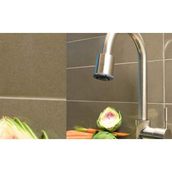 Julien 306000 Azur Pull-Down Contemporary Faucet With Dual Spray Head ...