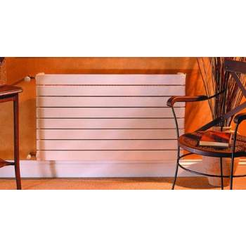 Myson 6H11100VN H11 Single Panel Decor Radiator With Fins | QualityBath.com