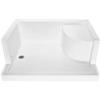 MTI SB6048SEAT Designer Collection Seated Shower Base | QualityBath.com
