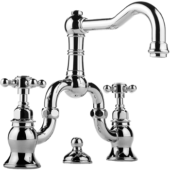 Graff G-3800 Canterbury Widespread Bridge Lavatory Faucet | QualityBath.com