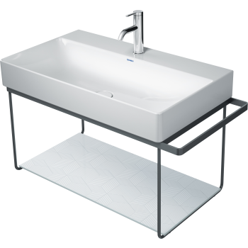 Duravit 003112 Durasquare Metal Console Legs-Wall Mounted | QualityBath.com