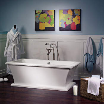 MTI AST136B Madelyn 3 Air Tub With Pedestal Base | QualityBath.com