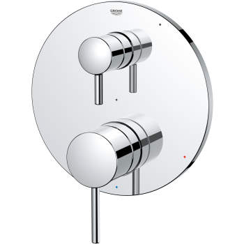 Grohe 29423 Pressure Balance Valve Trim With 2-Way Diverter With ...