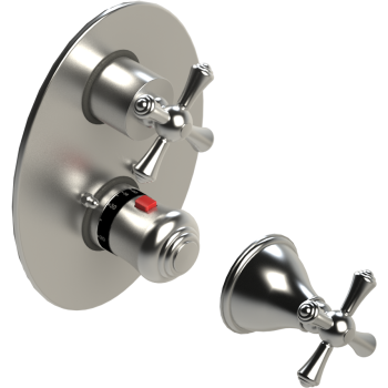 Rubinet T2RFMCGESC Flemish Thermostatic Control With Integrated Two Way ...