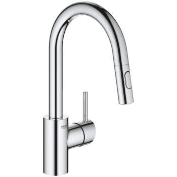 Grohe 31479 Concetto Pull-Out Dual Spray Bar Faucet | QualityBath.com