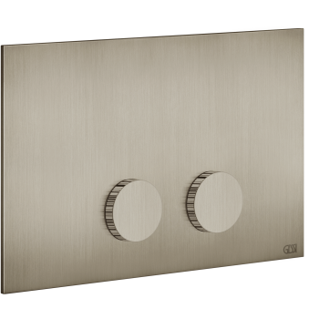 brushed copper flush plate