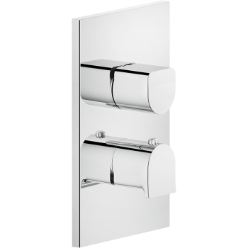 Gessi 59134-149 Rilievo 2-Way Thermostatic Diverter And Volume Control ...