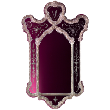 Catalano 5M27WM Muse Murano Glass Mirror | QualityBath.com