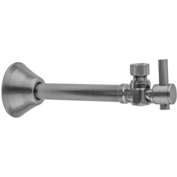 Jaclo 629-2 Quarter Turn 1/2" Copper (Sweat Fit) X 3/8" O.D. With ...