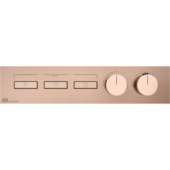 Gessi 63014 Thermostatic Mixer For Three Simultaneous Functions With ...