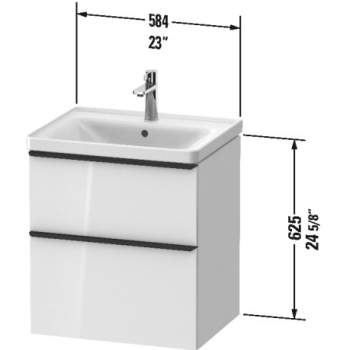 wall mounted vanity dimensions