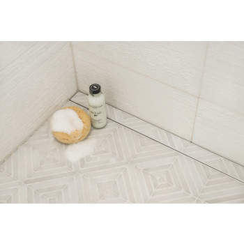 Infinity Drain UTIF-P 60 SS Universal Drain With Tile Insert Grate-60 ...