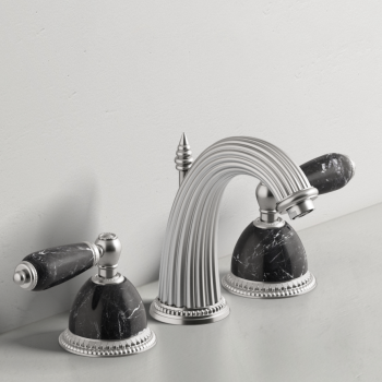 Watermark 180-2 Venetian Widespread Lavatory Faucet With Marble Handles ...