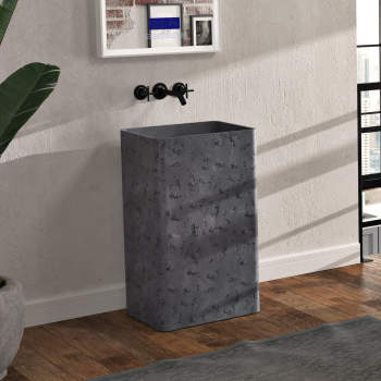Slik Portfolio CLP3320BR0G Slik Stone Cimento Pedestal Sink ...
