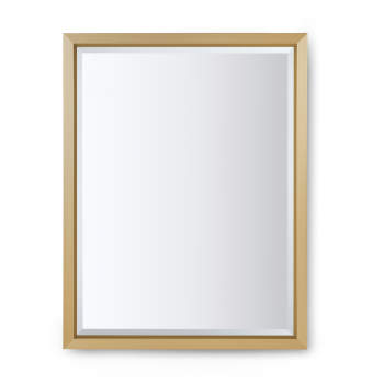 Glasscrafters GC2430-4-SC-TR Trinity 24" Framed Mirrored Medicine ...