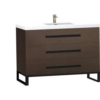 Madeli B830-48C-001-LC Icon 47-5/8" Vanity With C-Base | QualityBath.com