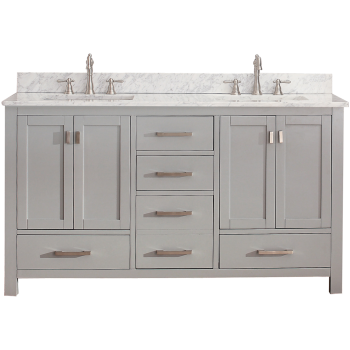 Avanity MODERO-VS60 Modero 60" Double Vanity Combo | QualityBath.com