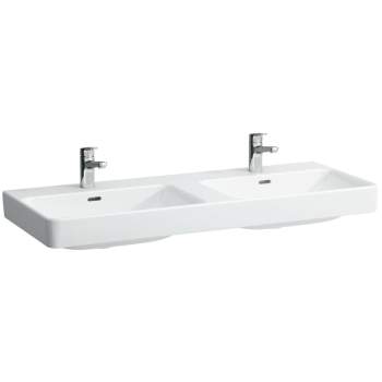 Laufen 814966 Laufen Pro S Double Washbasin Console For Pedestal ...
