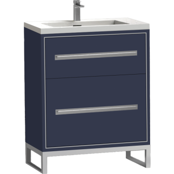 Madeli B460-24-001-LC Pinnacle 23-5/8" Vanity With C-Base | QualityBath.com