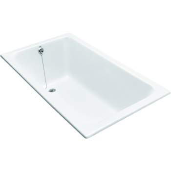 Cheviot 2189-WU-FT Russel Drop In Cast Iron Bathtub | QualityBath.com