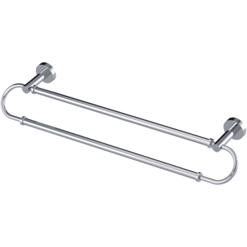 Rubinet 7RNV0SNSN Nouveau Dual Towel Bar | QualityBath.com