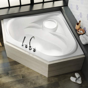 Bain Ultra BTNHCD00T Thermal Cn2k Thermomasseur Tub | QualityBath.com
